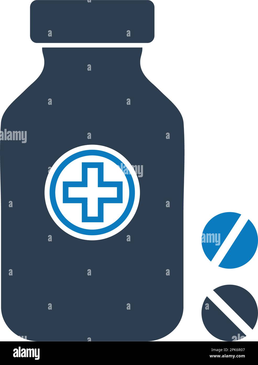 Medicine Vial icon. Editable Vector EPS Symbol Illustration Stock ...