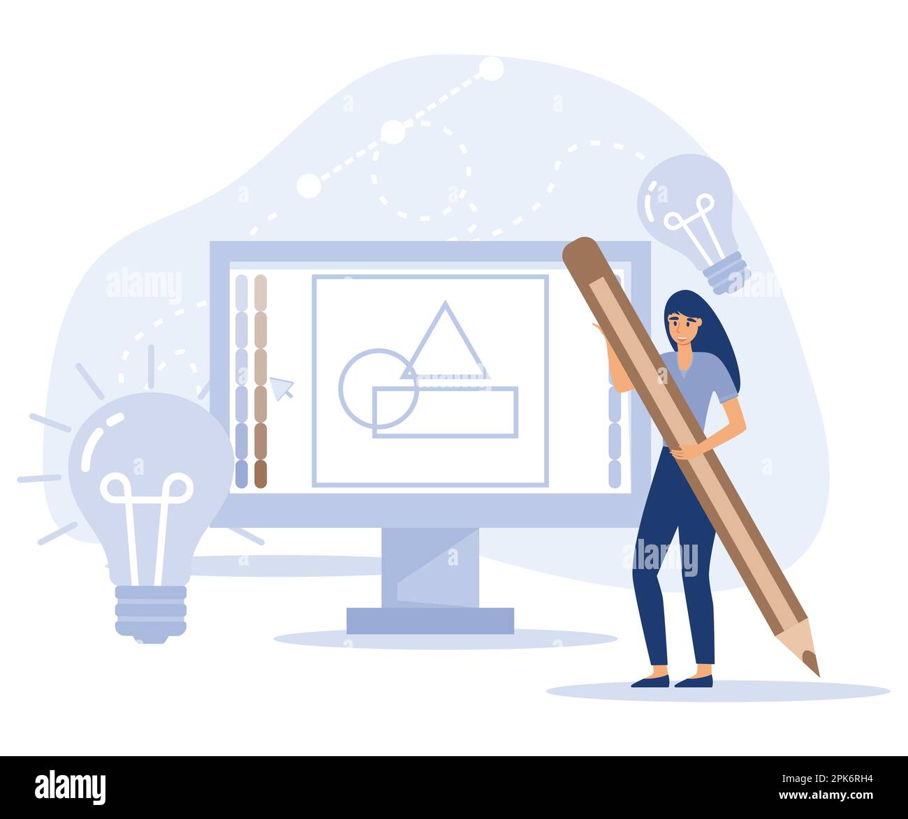 Digital marketing copywriting concept, Content creation, ad writing ...