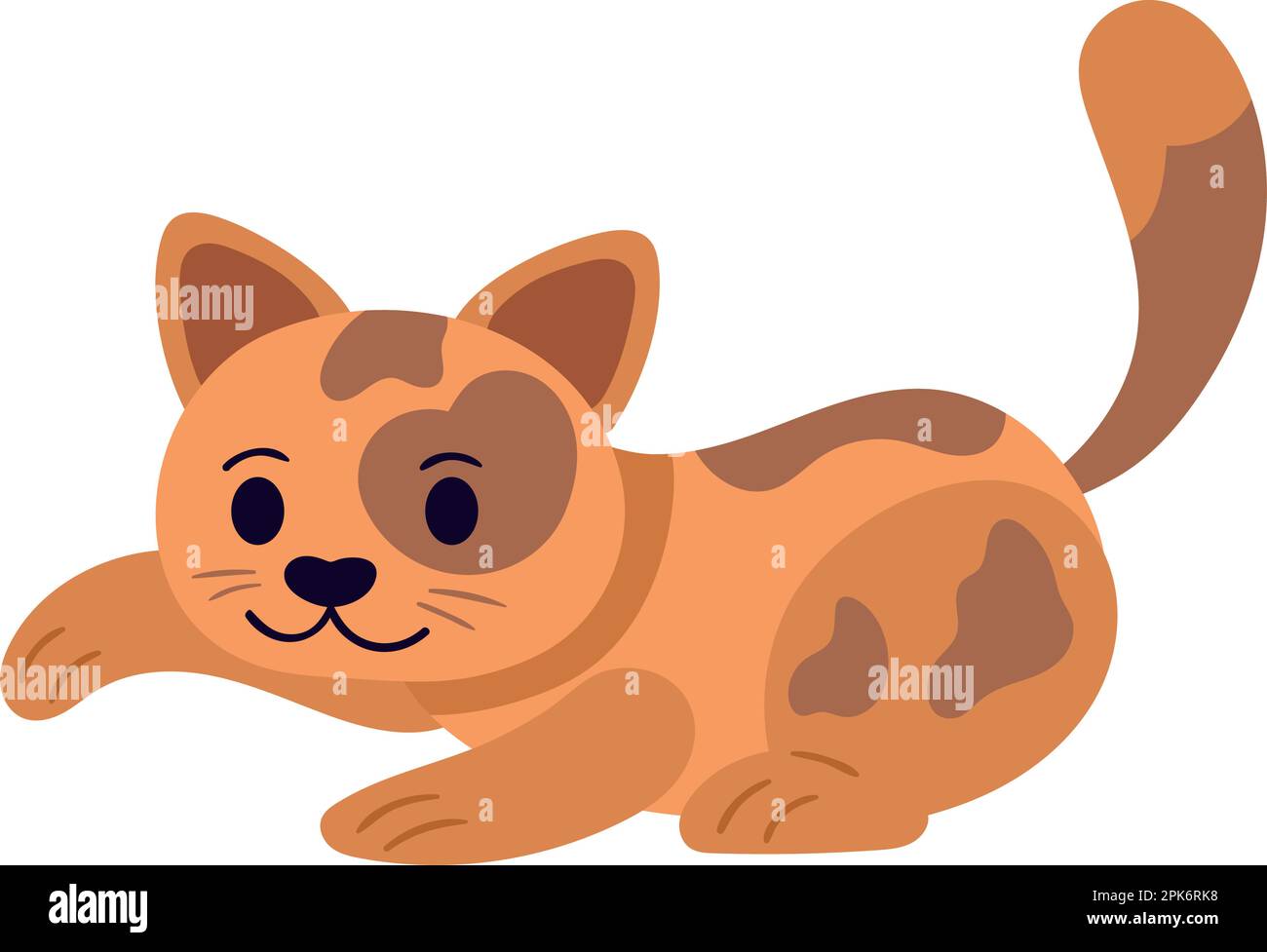 Farm cat kitten Stock Vector Images - Alamy