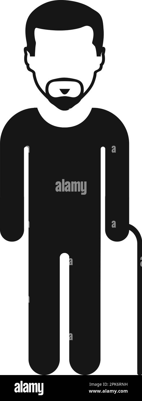 Hunched old man Cut Out Stock Images & Pictures - Alamy