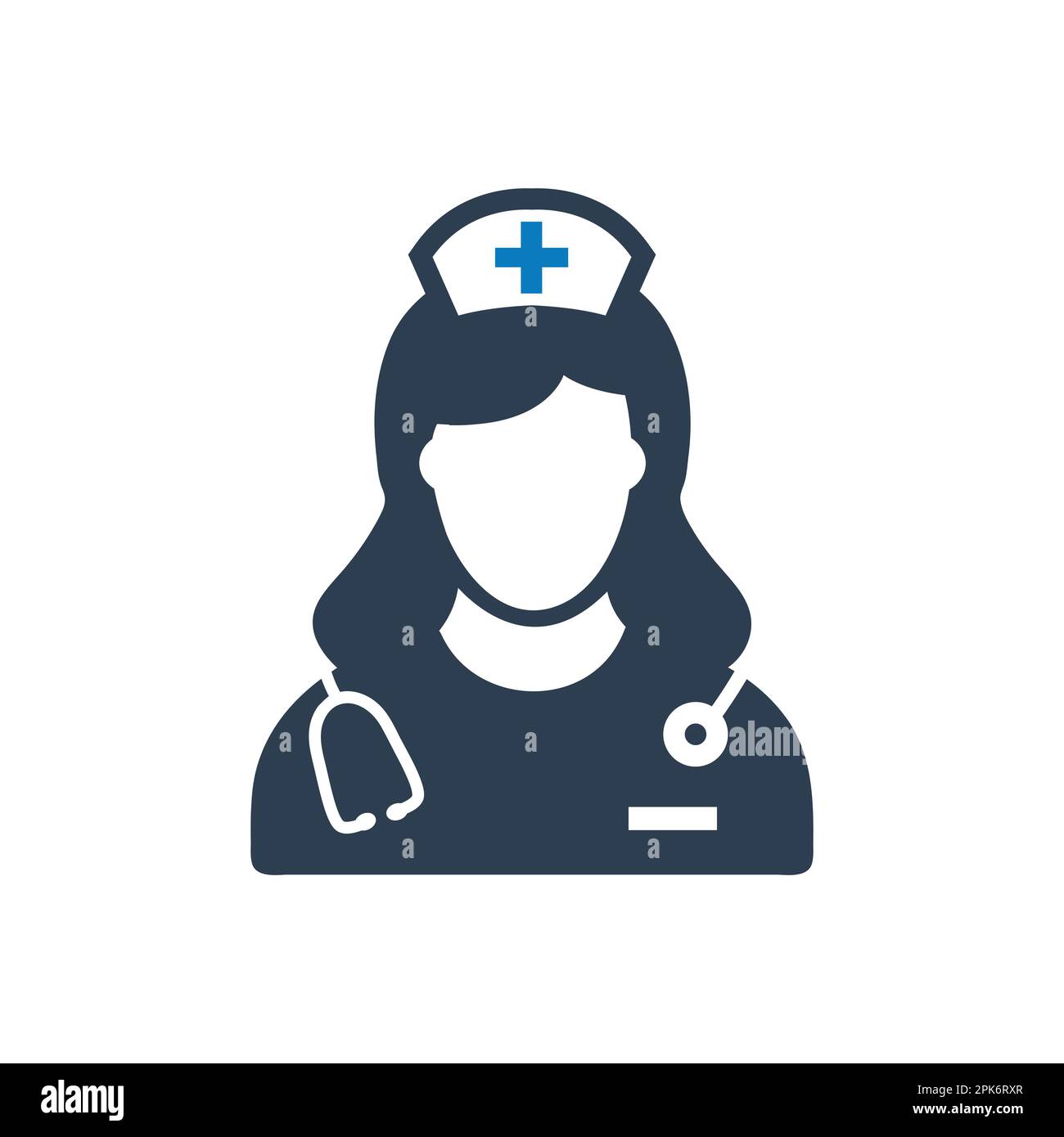 Medical Nurse Icon. Editable Vector EPS Symbol Illustration Stock ...