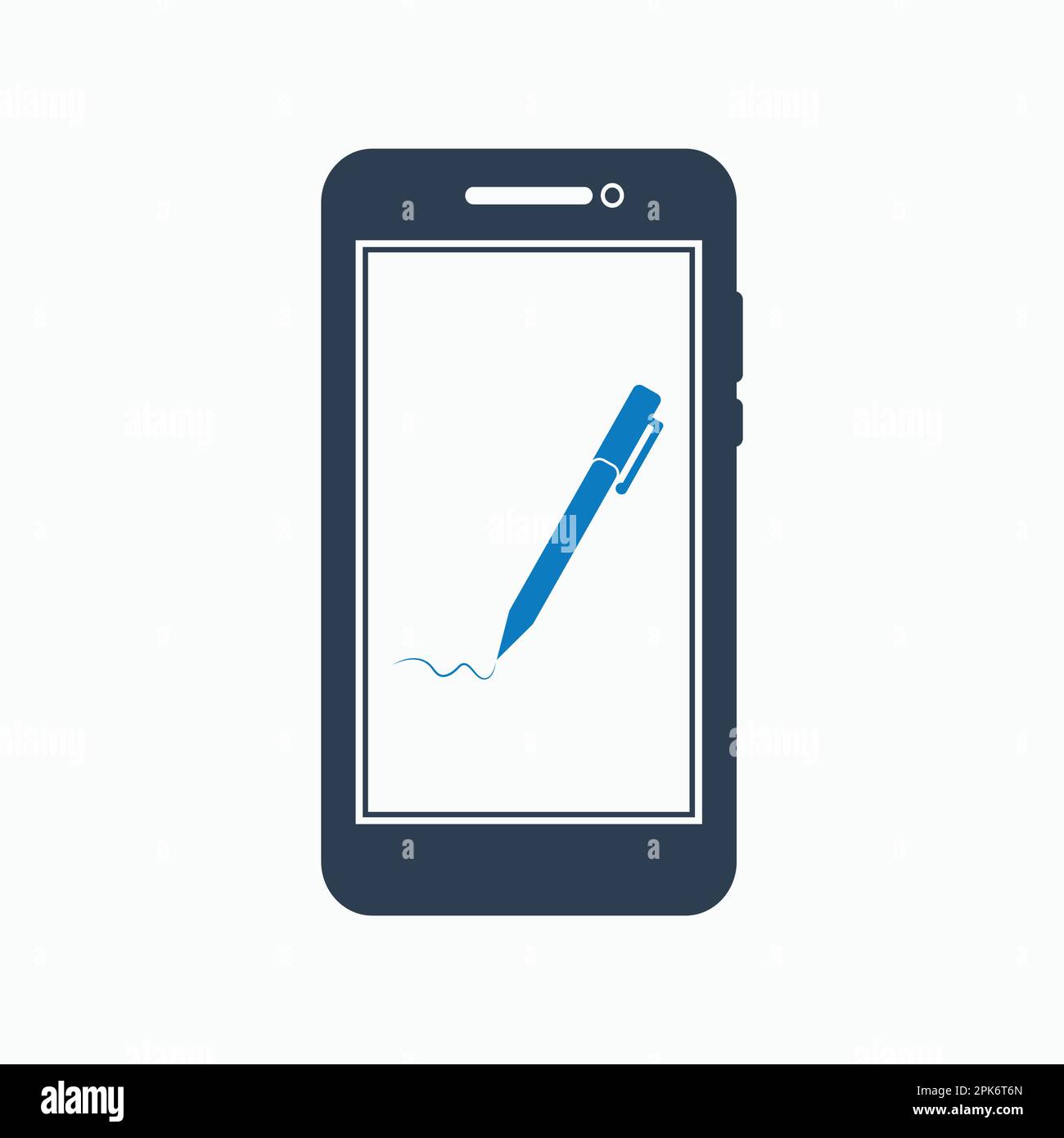 Online tablet study icon Cut Out Stock Images & Pictures - Alamy