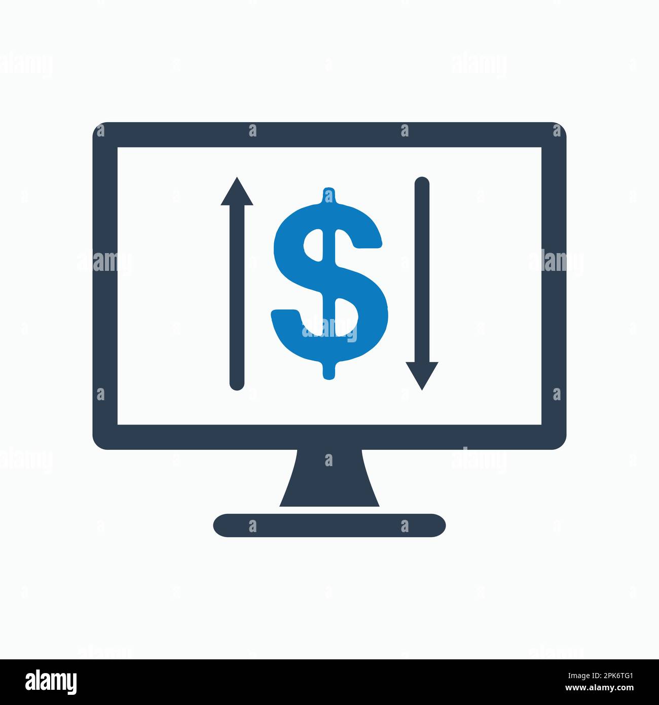 Online transaction icon. Flat style vector EPS Stock Vector Image & Art ...