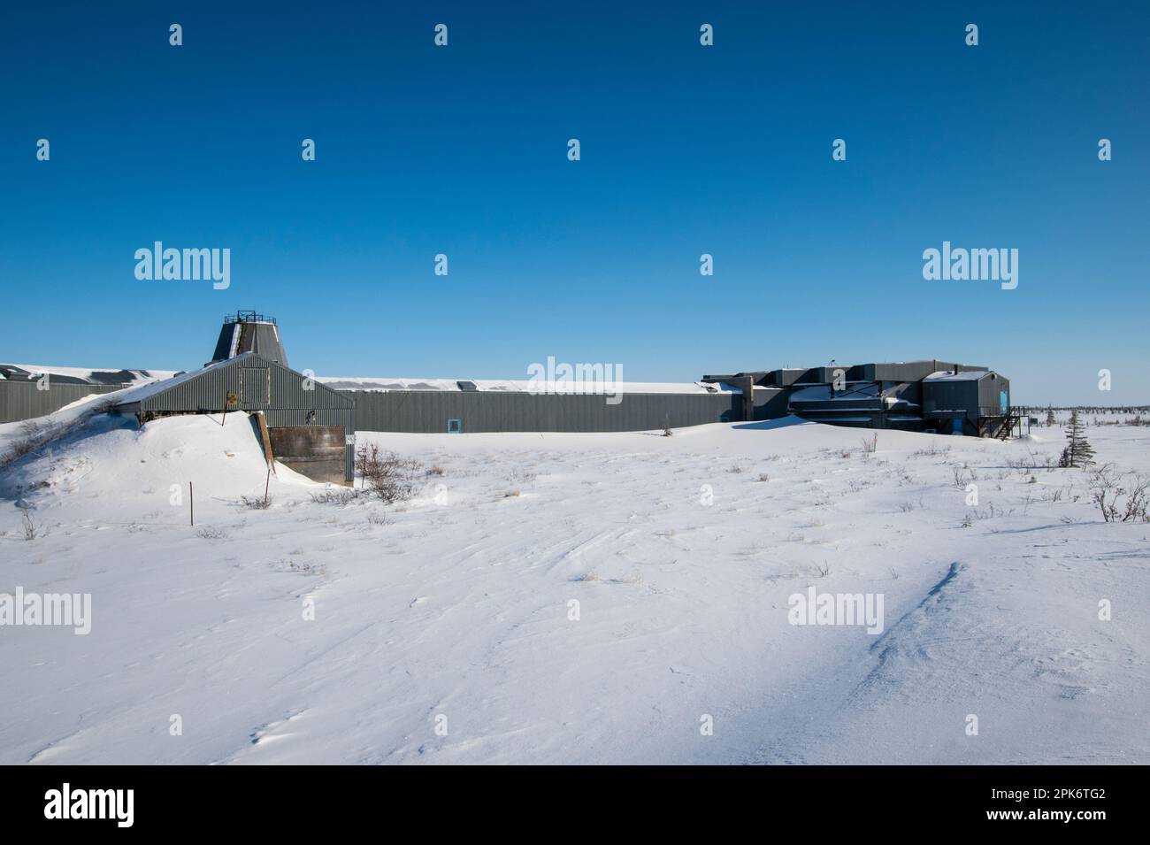 Canada manitoba churchill national historic hi-res stock photography ...