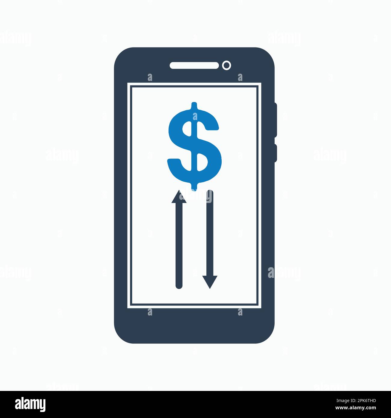 Online transaction icon. Flat style vector EPS Stock Vector Image & Art ...