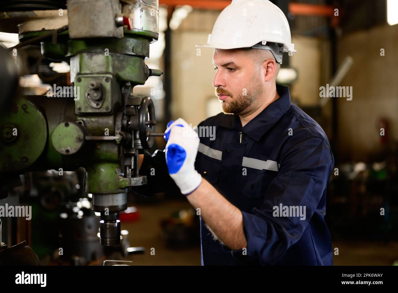 Professional engineer worker of manufacturing plant factory Stock Photo ...