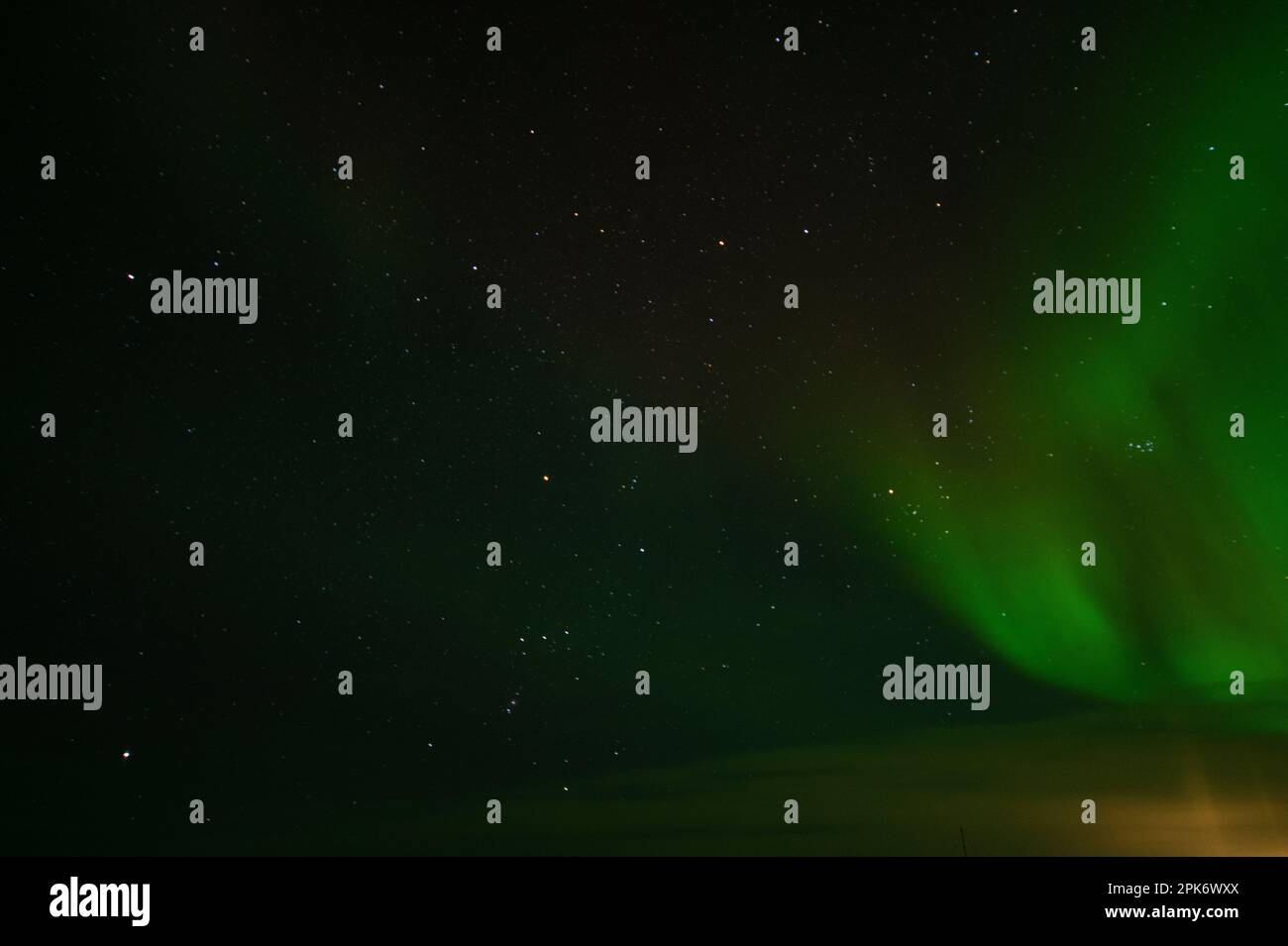 Aurora borealis in Churchill, Manitoba, Canada Stock Photo - Alamy