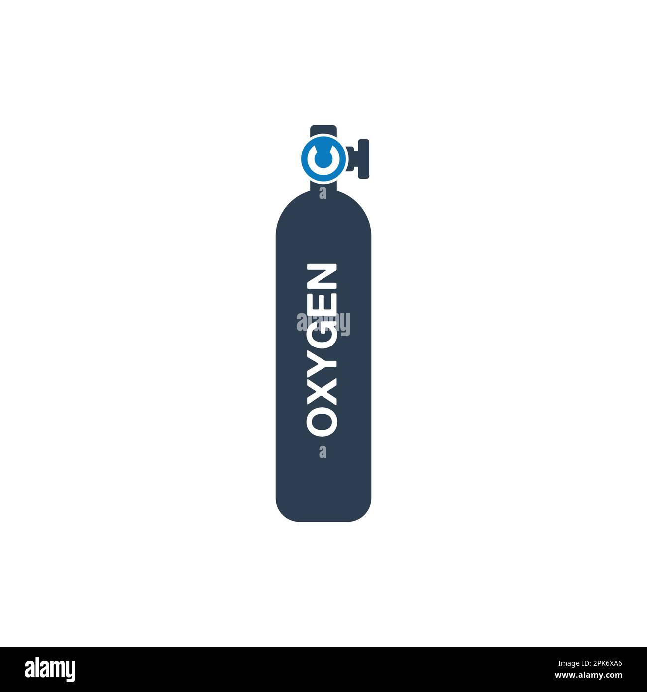 Oxygen Tank Icon. Editable Vector EPS Symbol Illustration Stock Vector ...