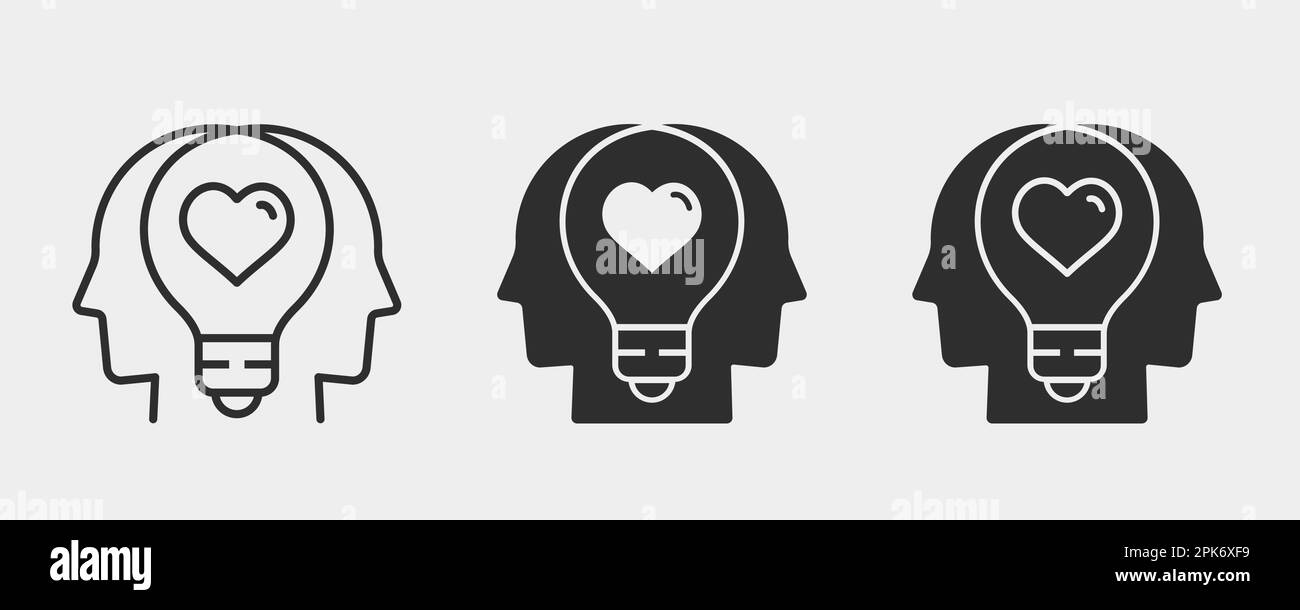 Empathy icon. Symbol charity, integrity, partnership. Vector ...