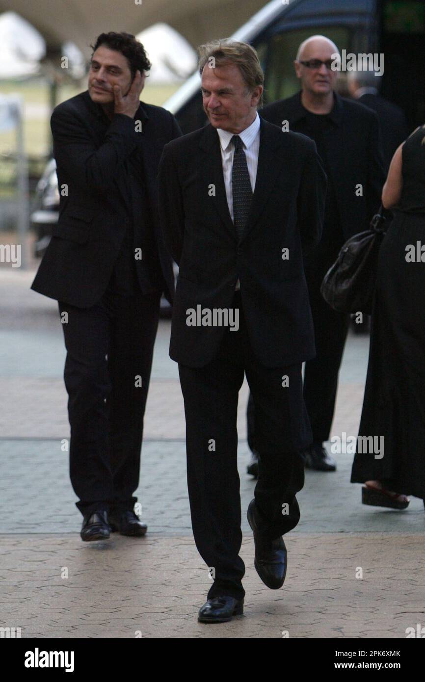 Sam Neill and Vince Colosimo The premiere of 'Daybreakers' at the ...