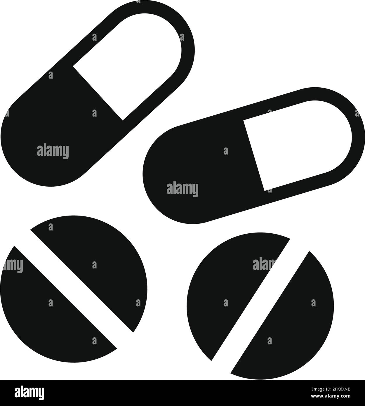 Medical Pill and drugs Editable Vector EPS Symbol Illustration Stock ...