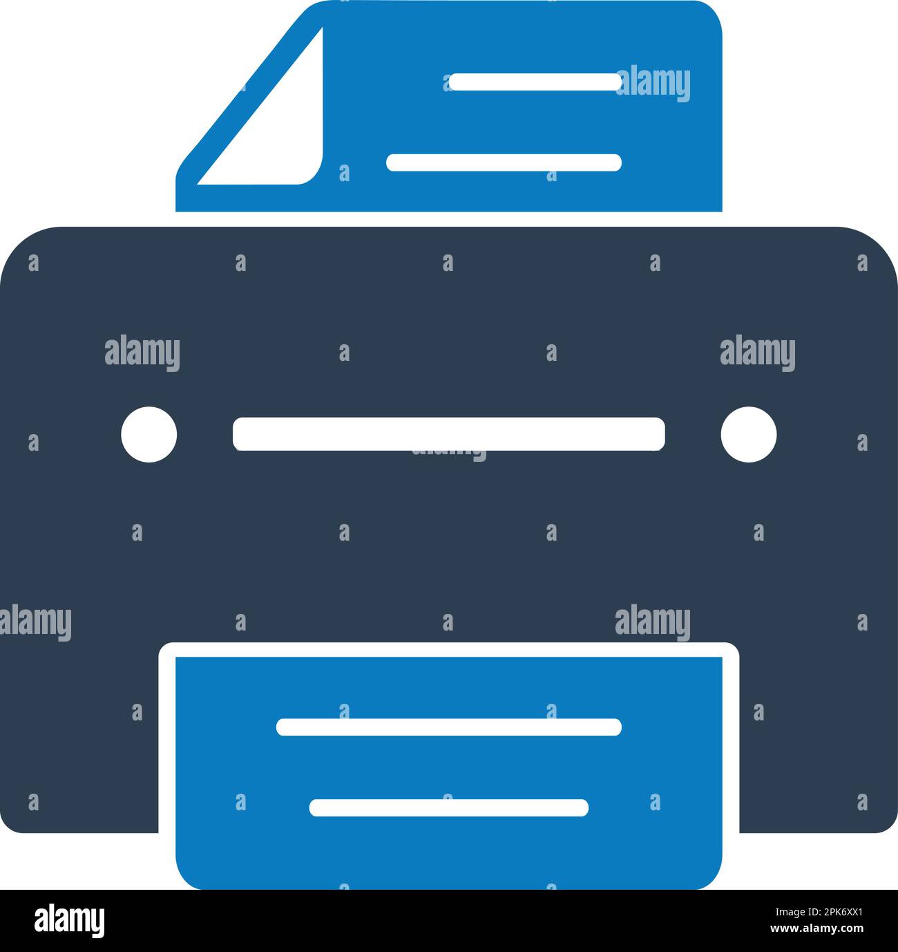Printer Icon. Flat style vector Stock Vector Image & Art - Alamy