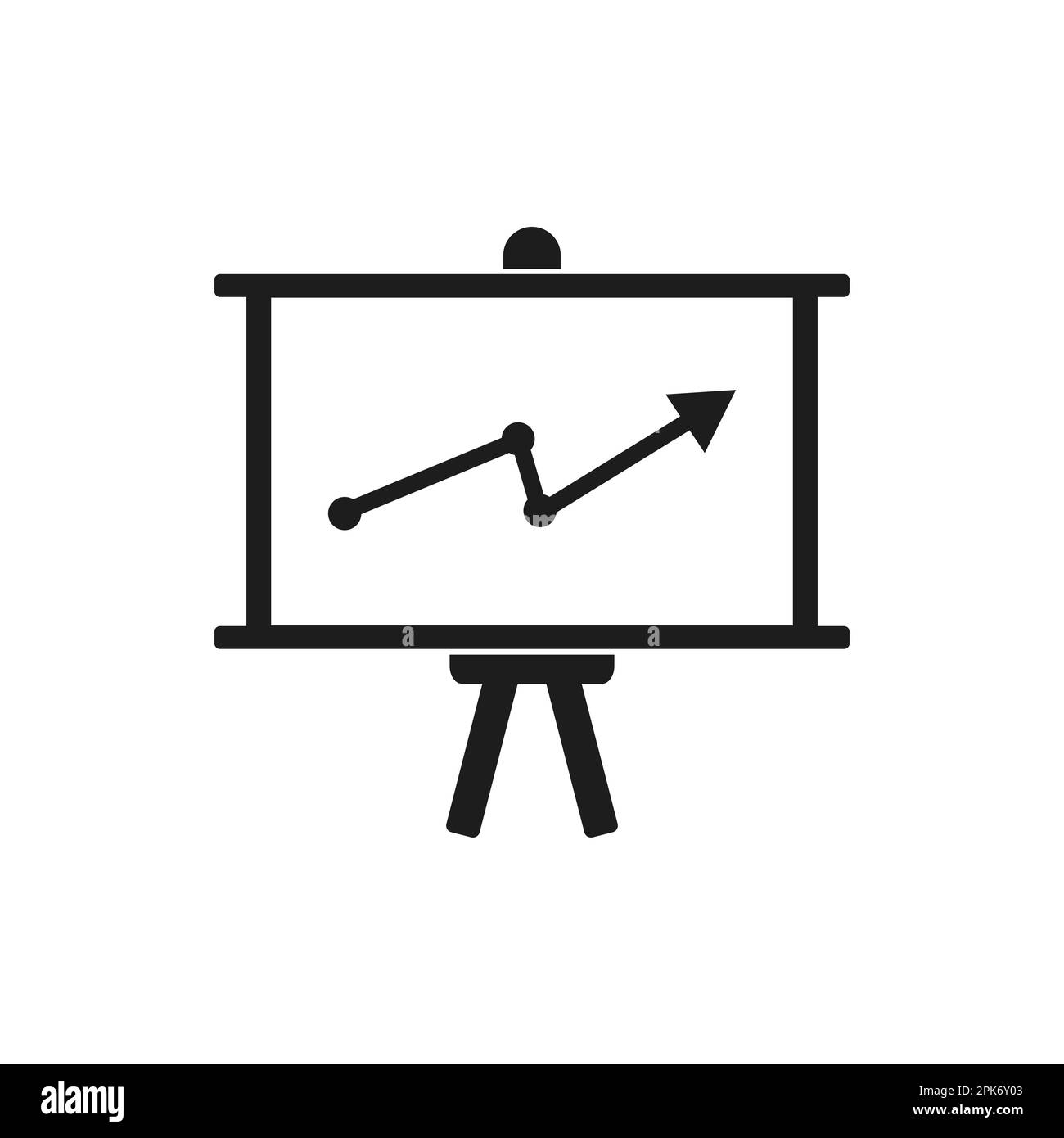 Business Presentation Icon. Editable Vector EPS Symbol Illustration ...