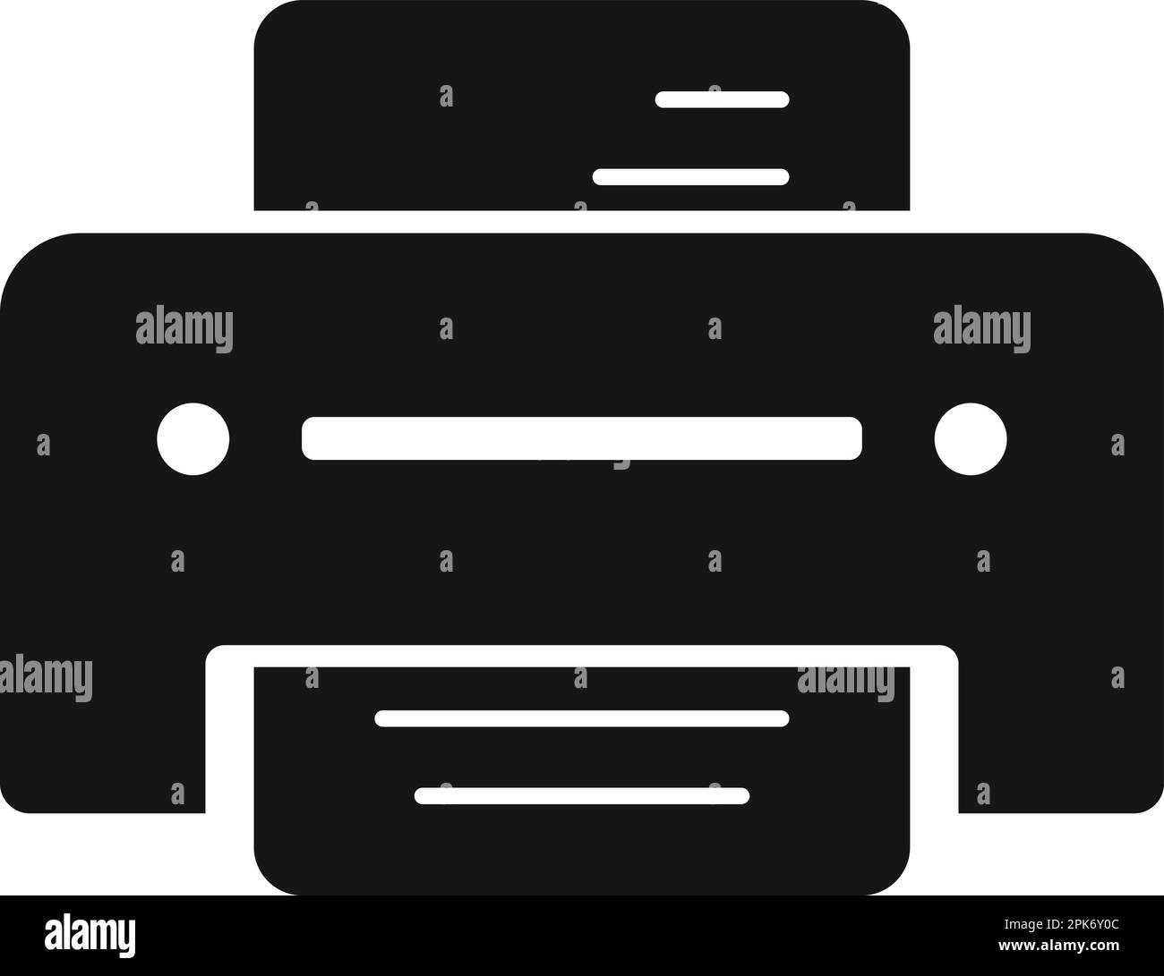 Printer Icon. Flat style vector Stock Vector Image & Art - Alamy