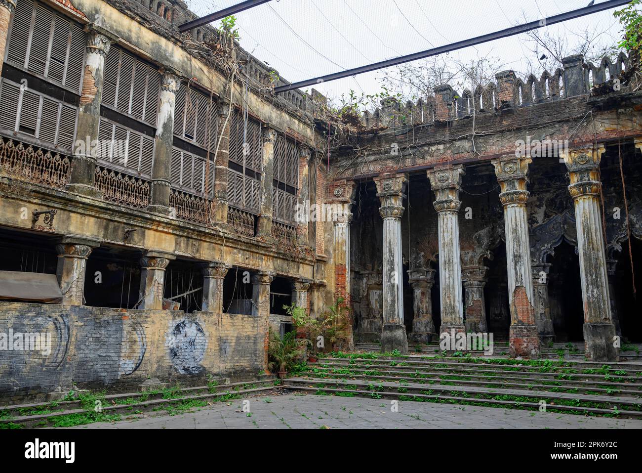 View of Thakur Dalan of Basu Bati. Basu Bati is one of the most unique ...
