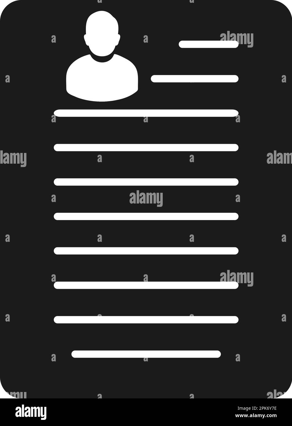 Resume icon. Flat style vector EPS Stock Vector Image & Art - Alamy Resume icon. Flat style vector EPS Stock Vector Image & Art - Alamy