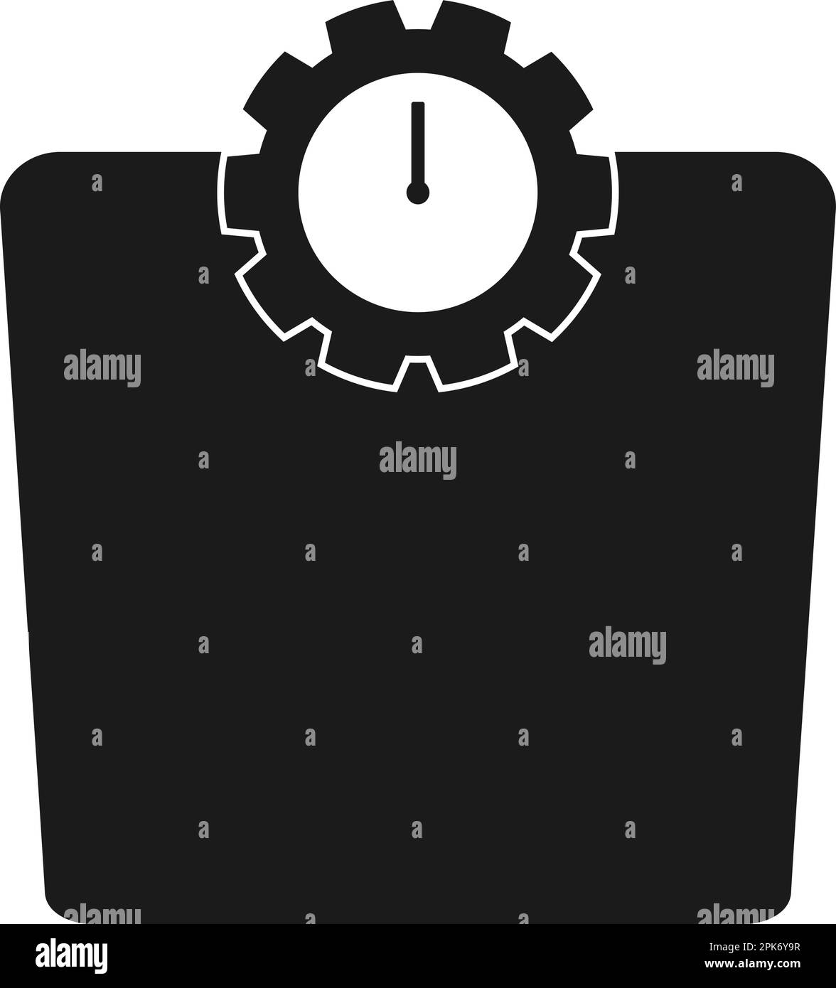 Weight scale icon. Flat style vector EPS Stock Vector Image & Art - Alamy