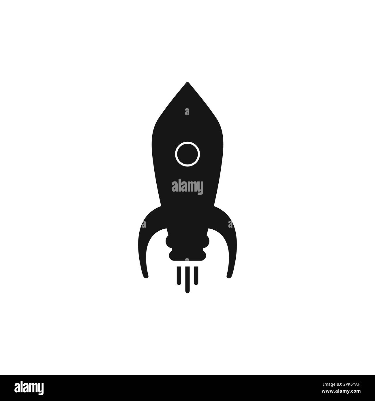 Rocket Icon. Editable Vector EPS Symbol Illustration Stock Vector Image ...