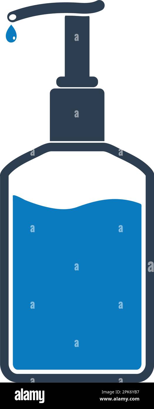 Shampoo Bottle Icon. Editable Vector EPS Symbol Illustration Stock ...