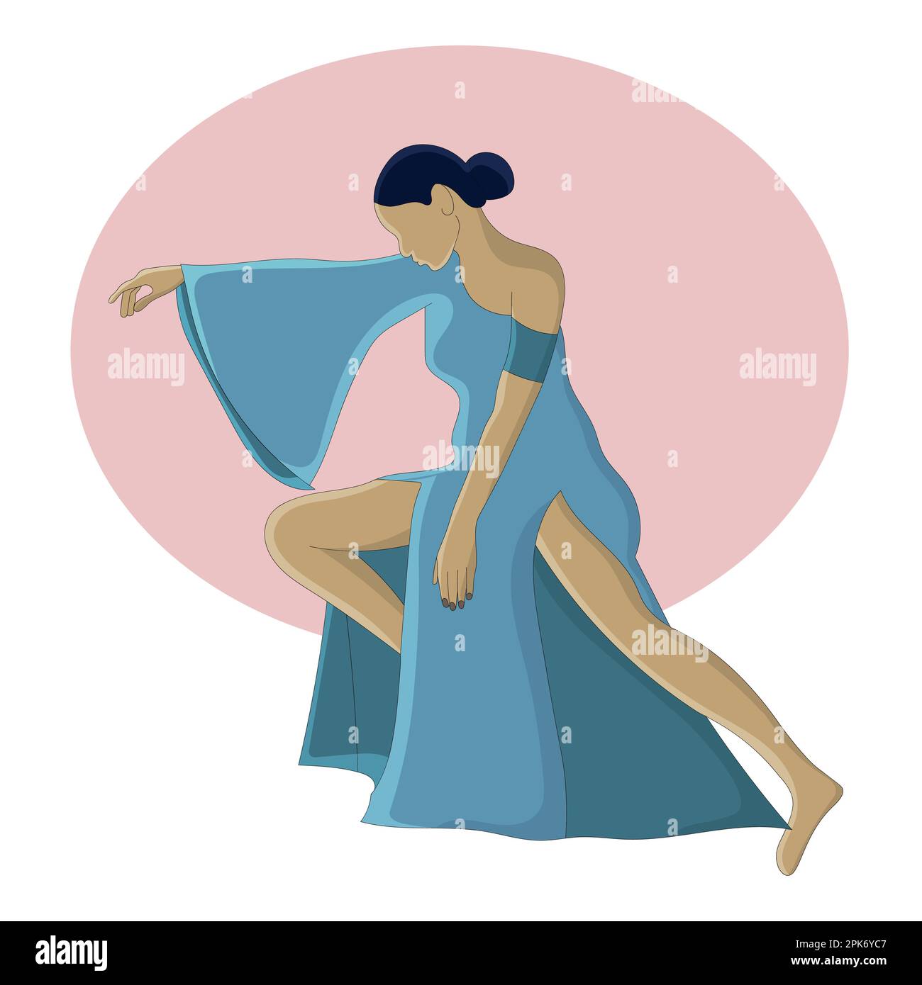 Girl action Stock Vector Images - Alamy