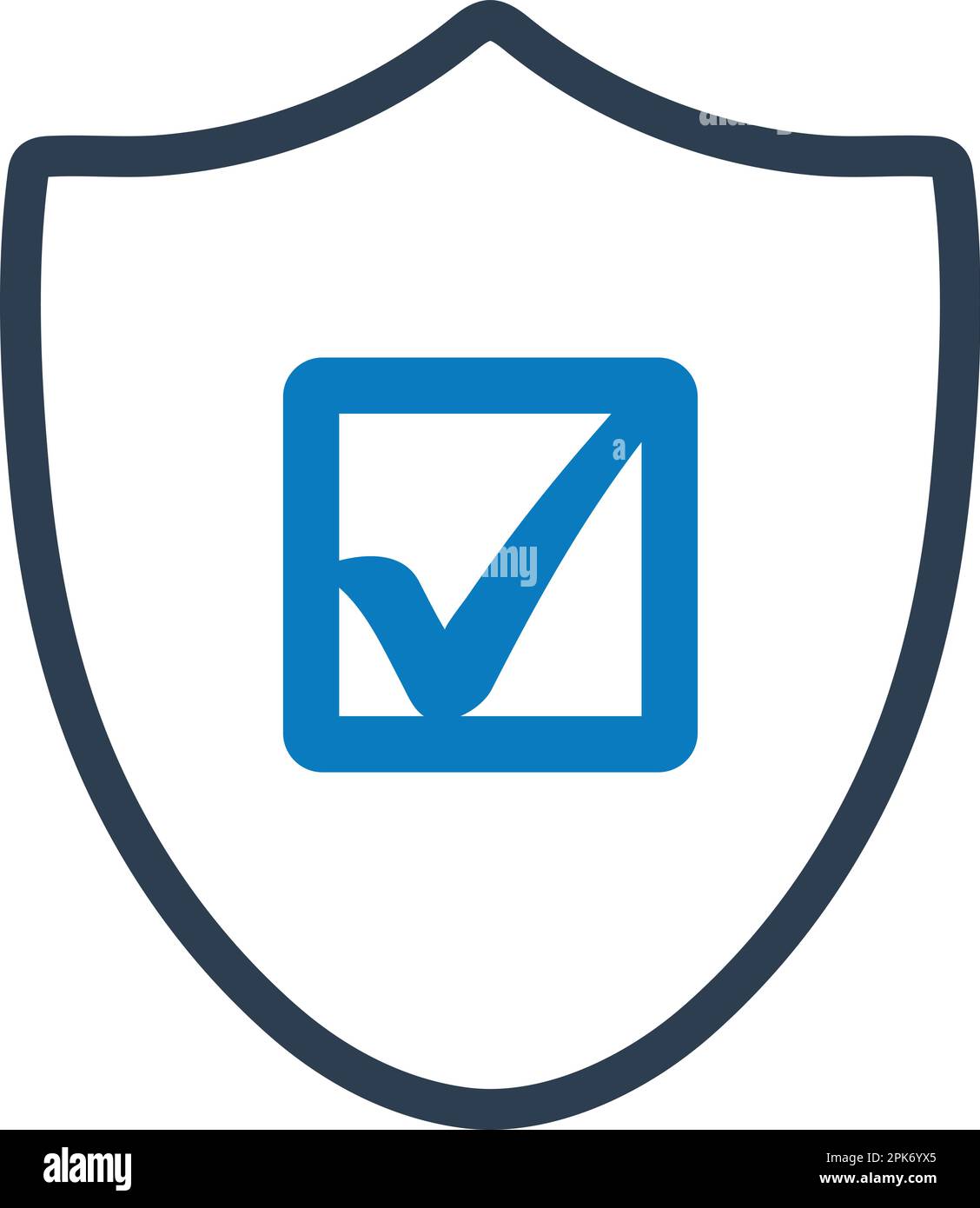 Shield Icon. Flat style vector EPS Stock Vector Image & Art - Alamy