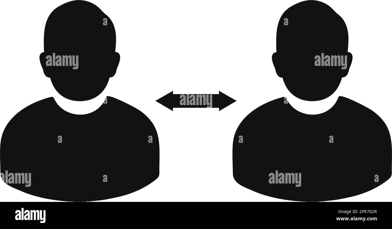 Keep Social Distance Icon. Editable Vector EPS Symbol Illustration ...