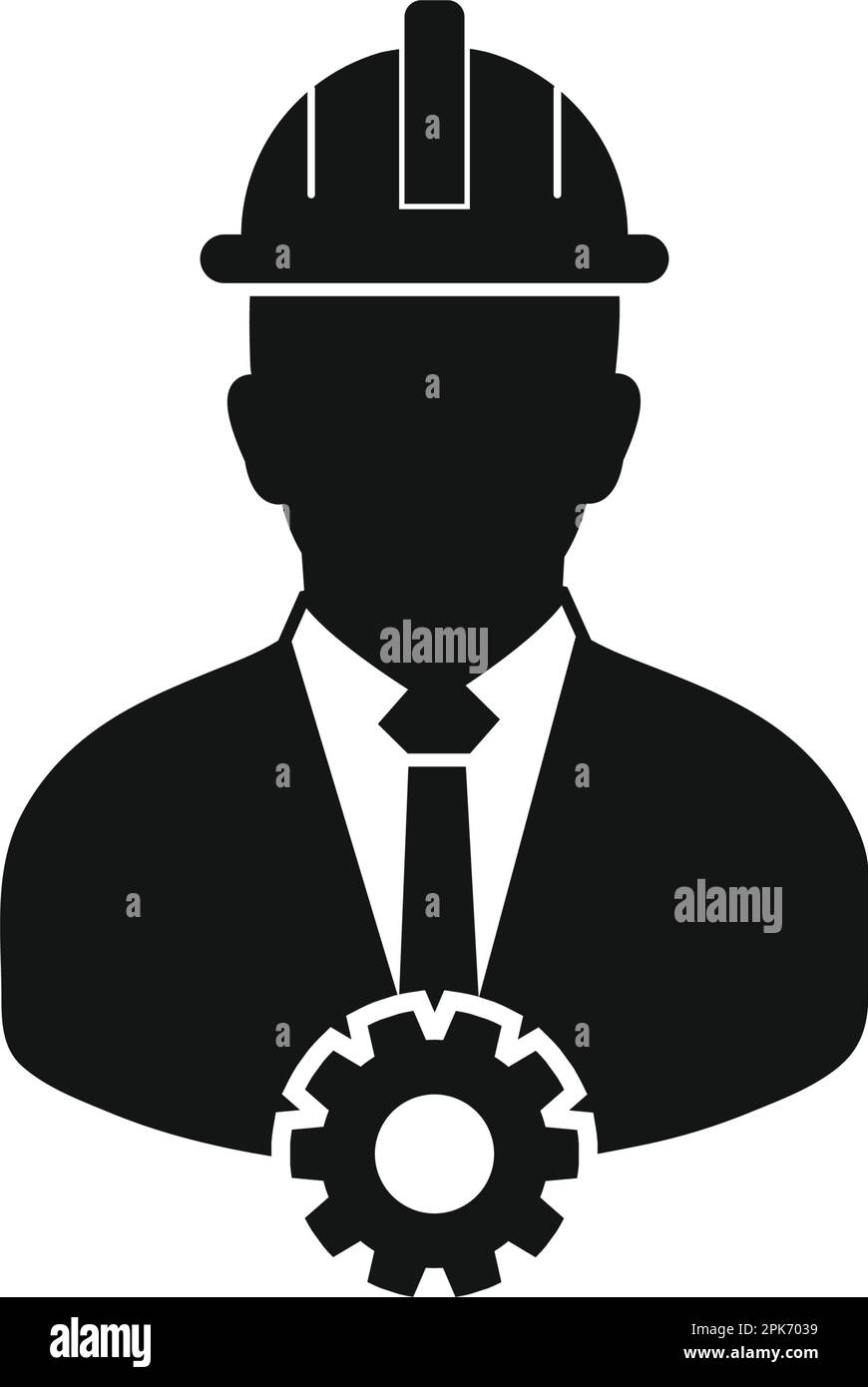 Engineer icon hi-res stock photography and images - Alamy