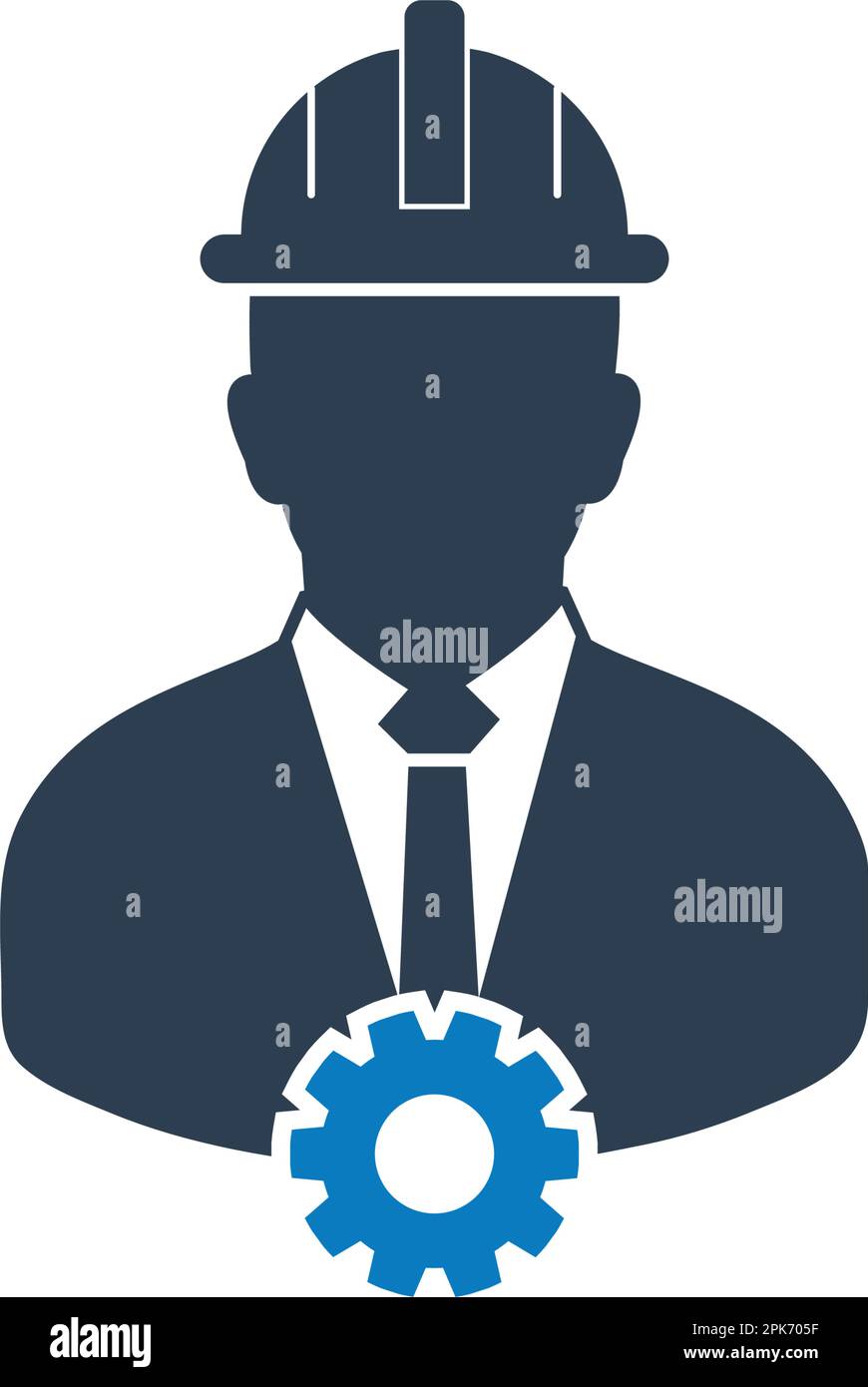Engineer icon hi-res stock photography and images - Alamy