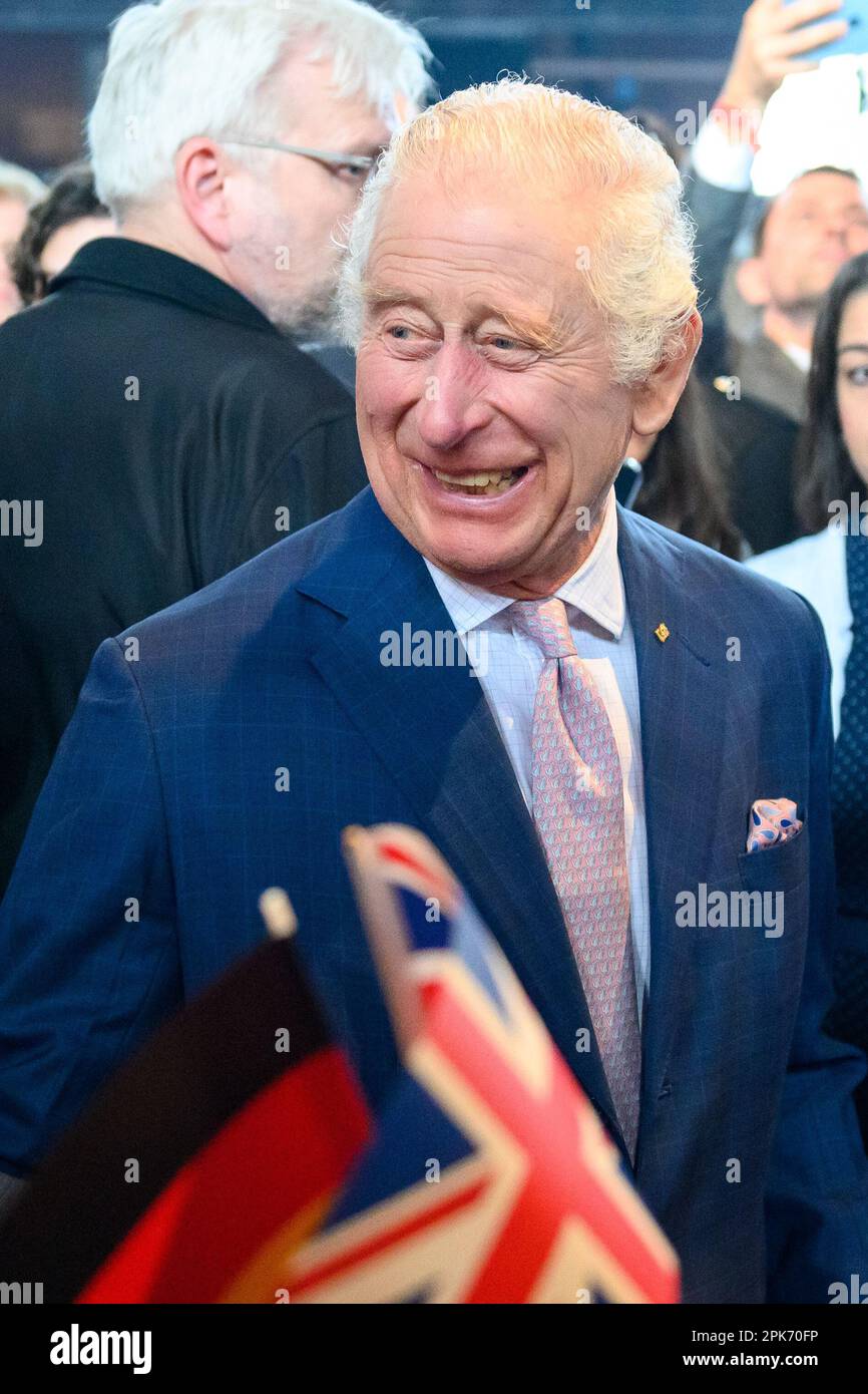 Hamburg, Germany. 31st Mar, 2023. King Charles III of Great Britain ...
