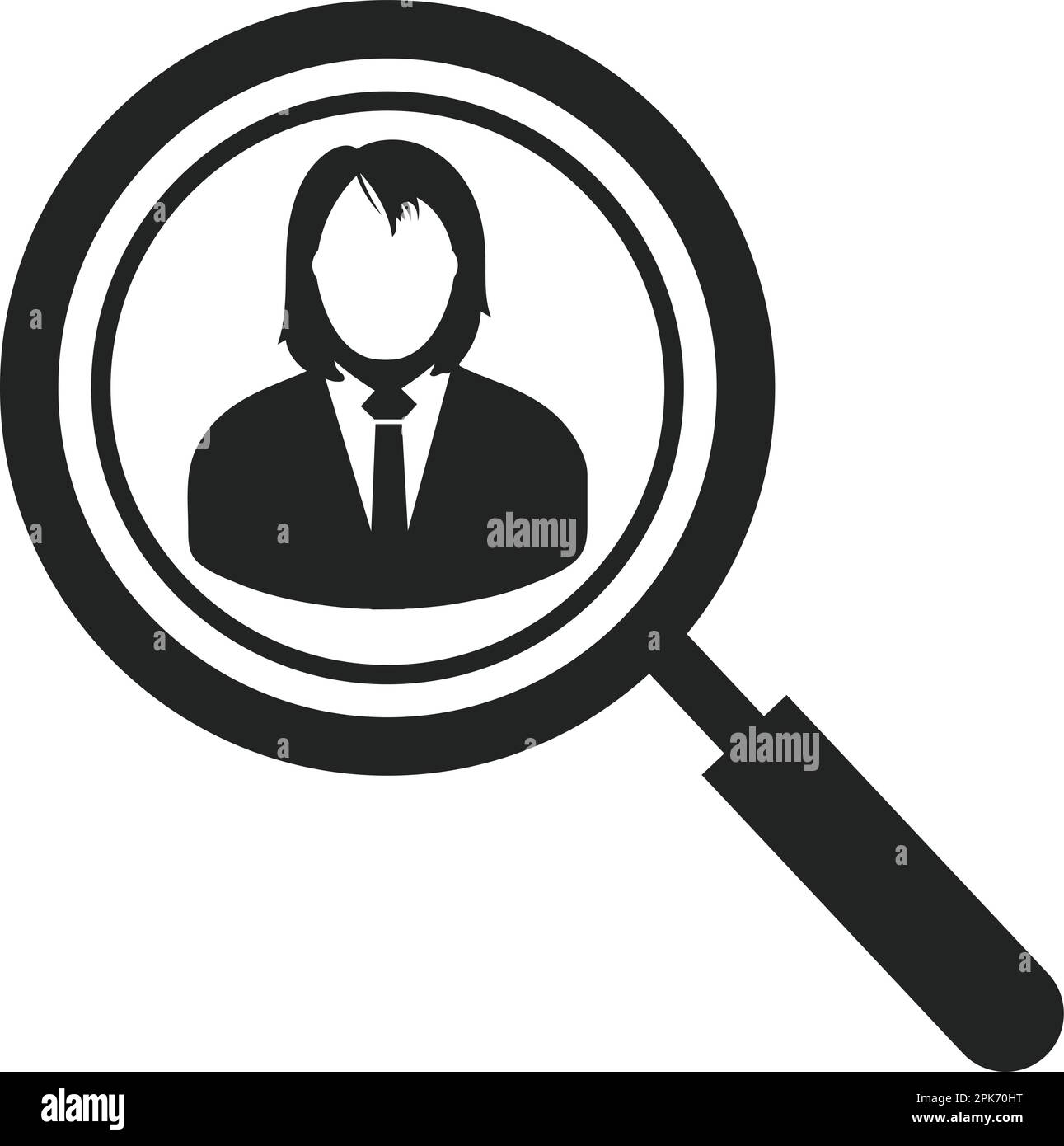 Find icon vector male Cut Out Stock Images & Pictures - Alamy