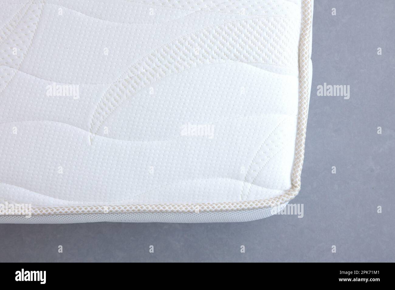 Texture of white mattress bed background, bed mattress Stock Photo - Alamy