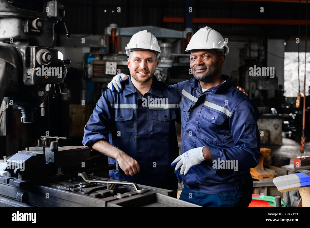 Professional engineer worker of manufacturing plant factory Stock Photo ...