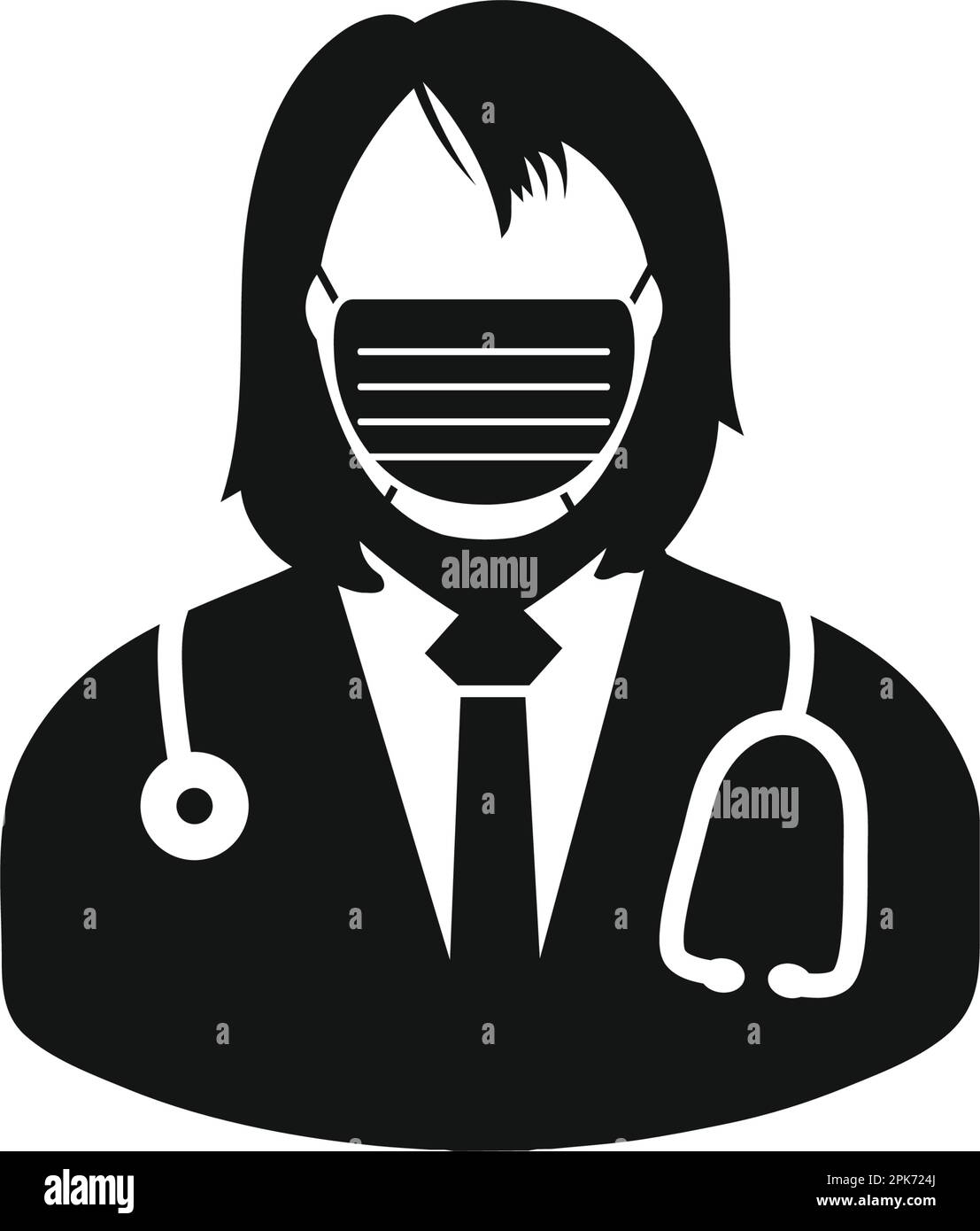 Surgeon Avatar Icon. Editable vector Stock Vector Image & Art - Alamy