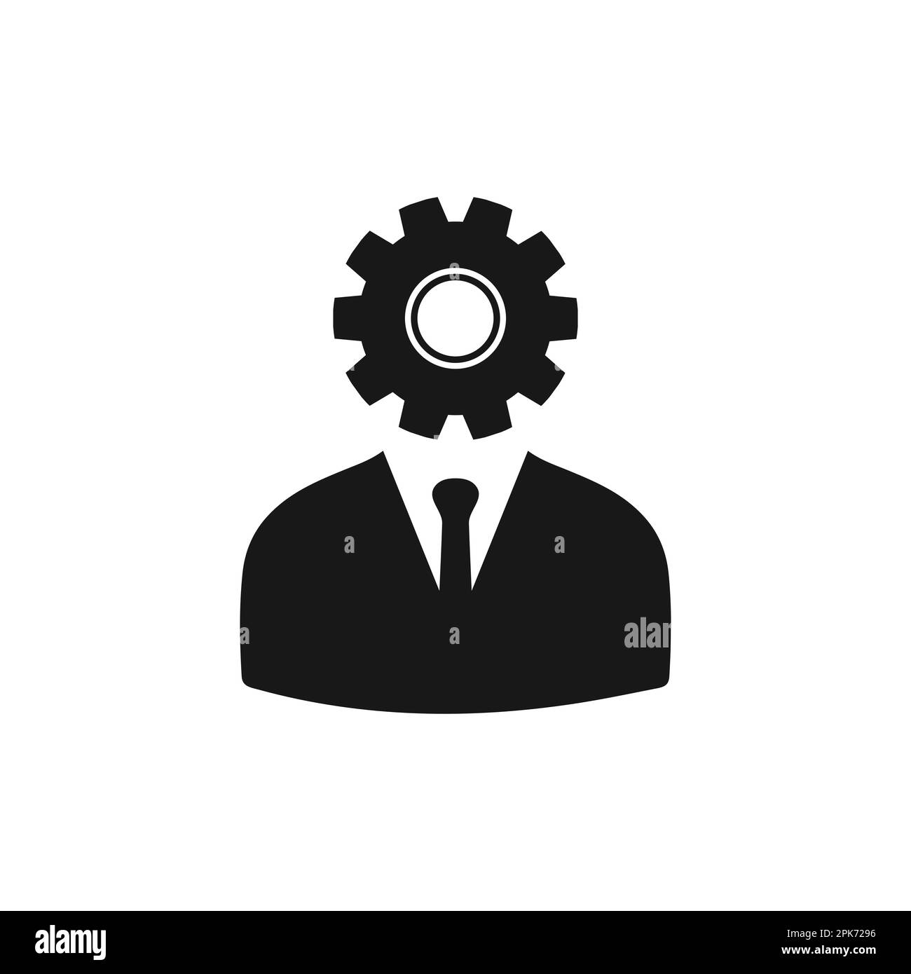 Technical Support Man Icon. Editable Vector EPS Symbol Illustration ...
