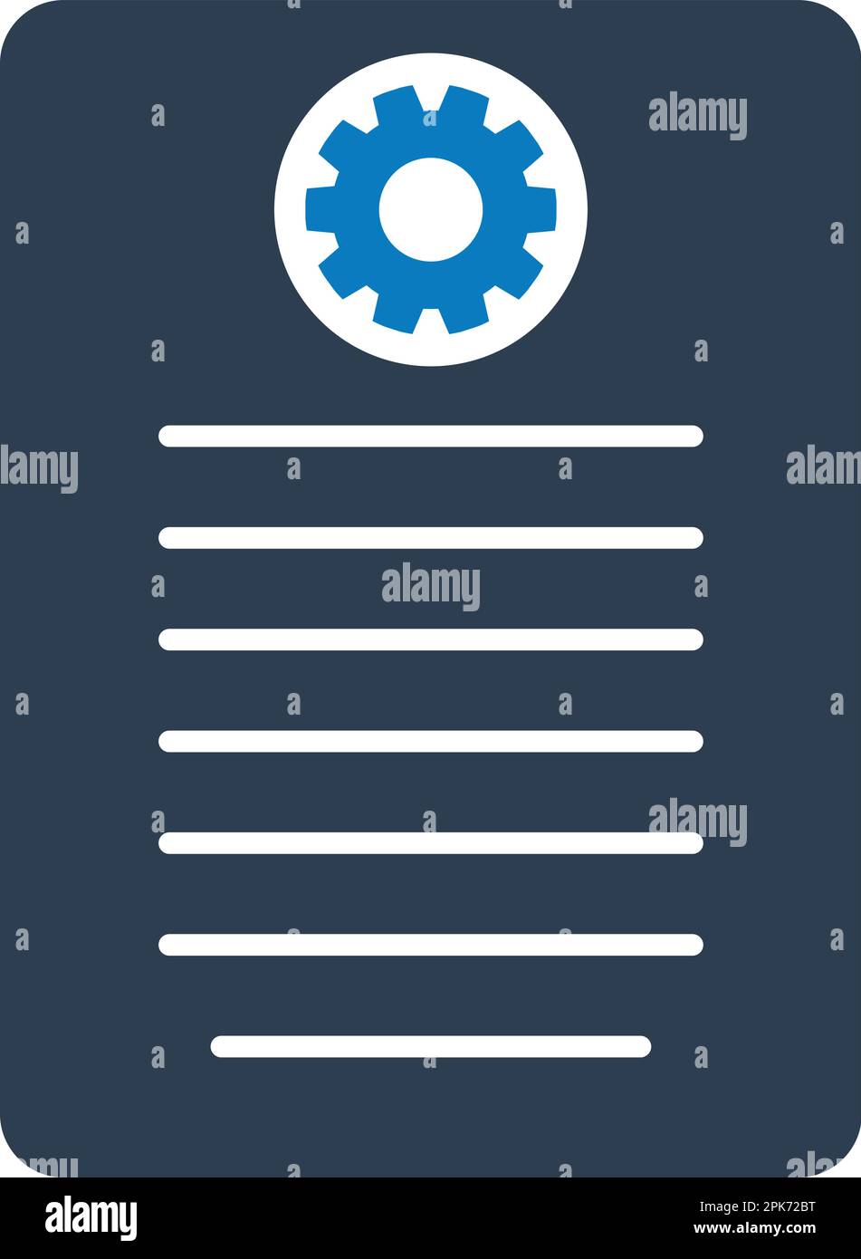 Technical Document Icon. Flat style vector EPS Stock Vector Image & Art ...