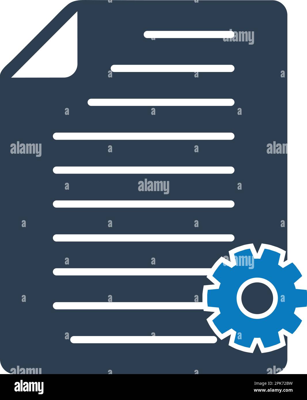 Technical Document Icon. Flat style vector EPS Stock Vector Image & Art ...