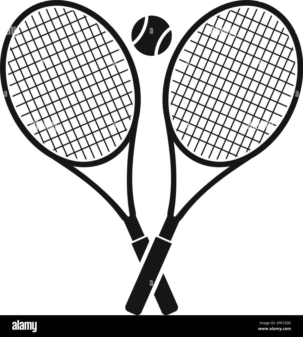 Tennis Ball And Racket Clip Art Black And White