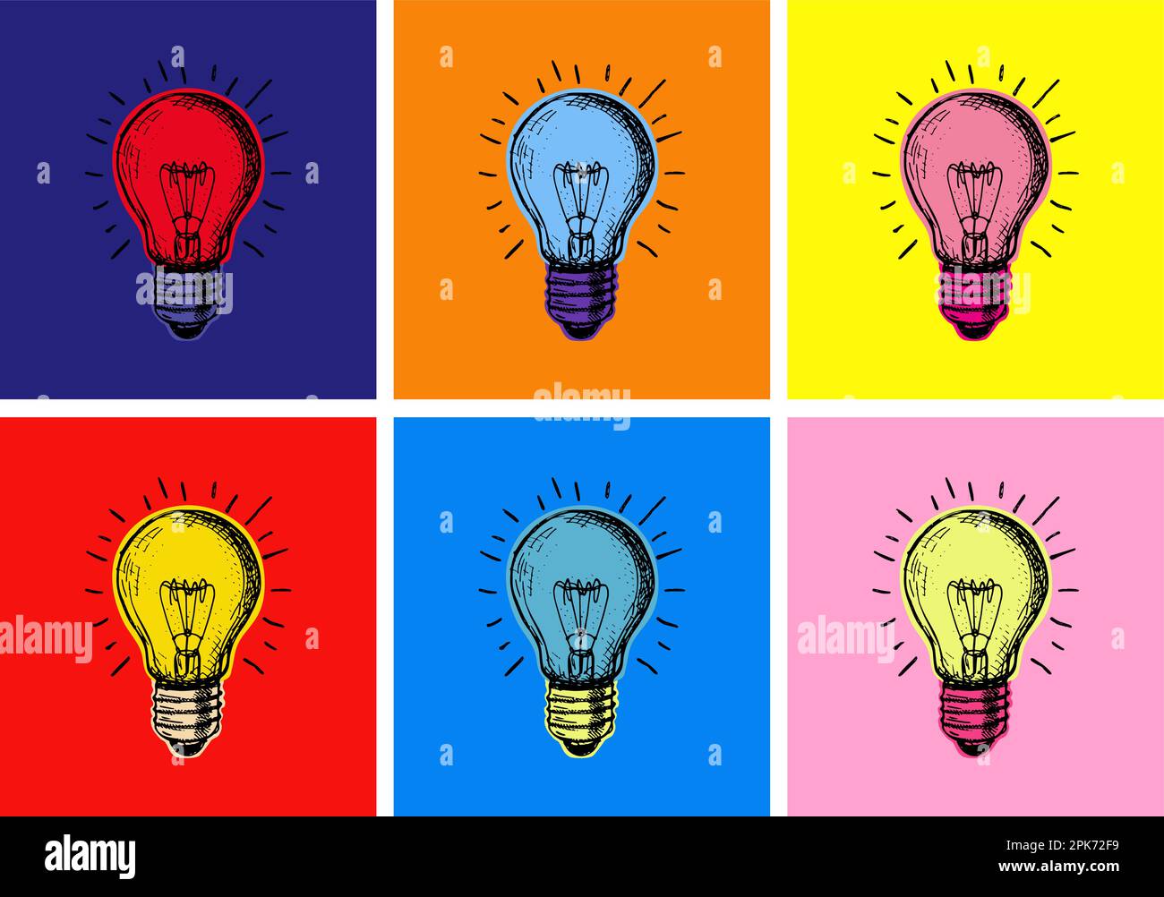 Light bulb light vector vectors hi-res stock photography and images - Alamy