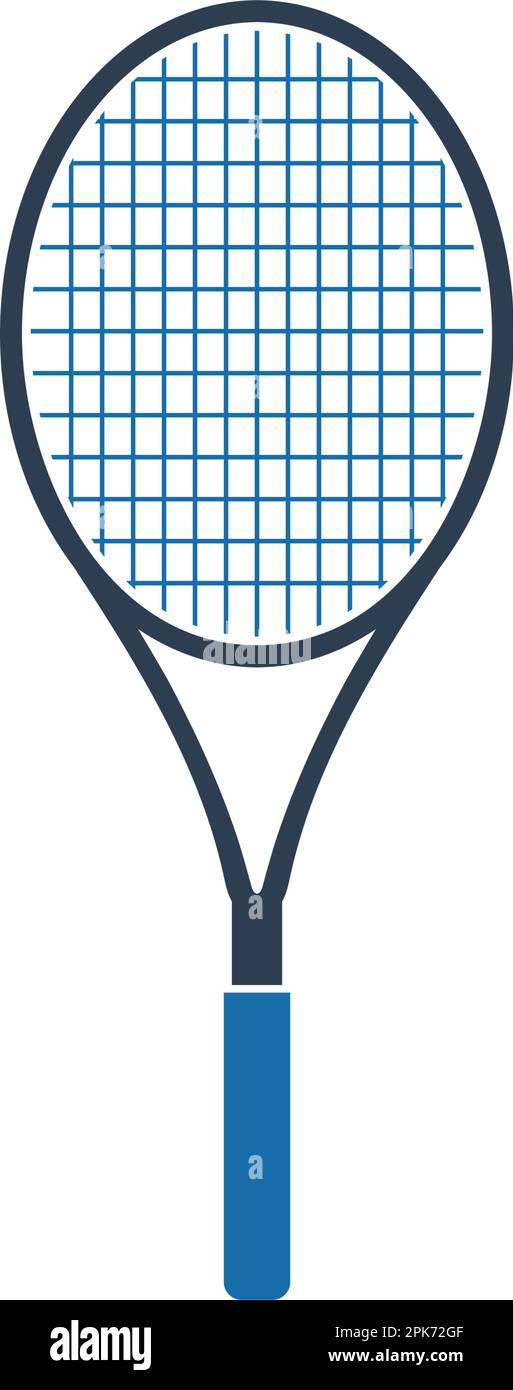 Tennis Racket Icon. Flat style vector EPS Stock Vector Image & Art - Alamy