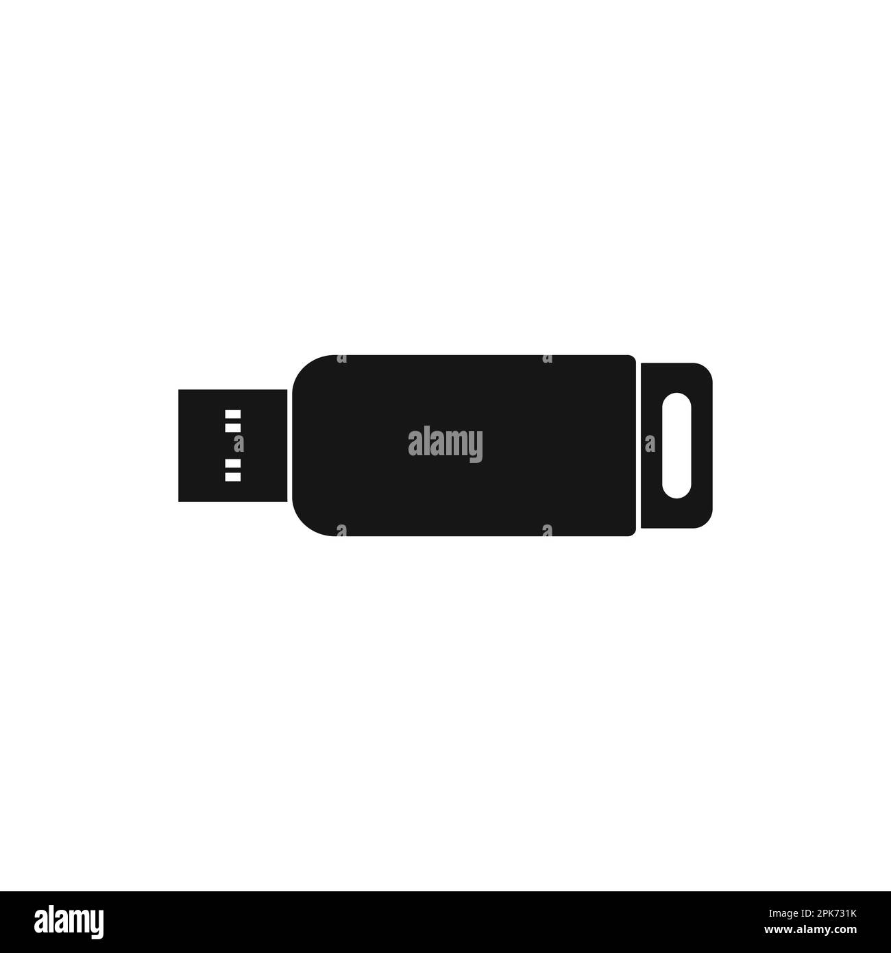 USB Flash Drive Icon. Editable Vector EPS Symbol Illustration Stock ...