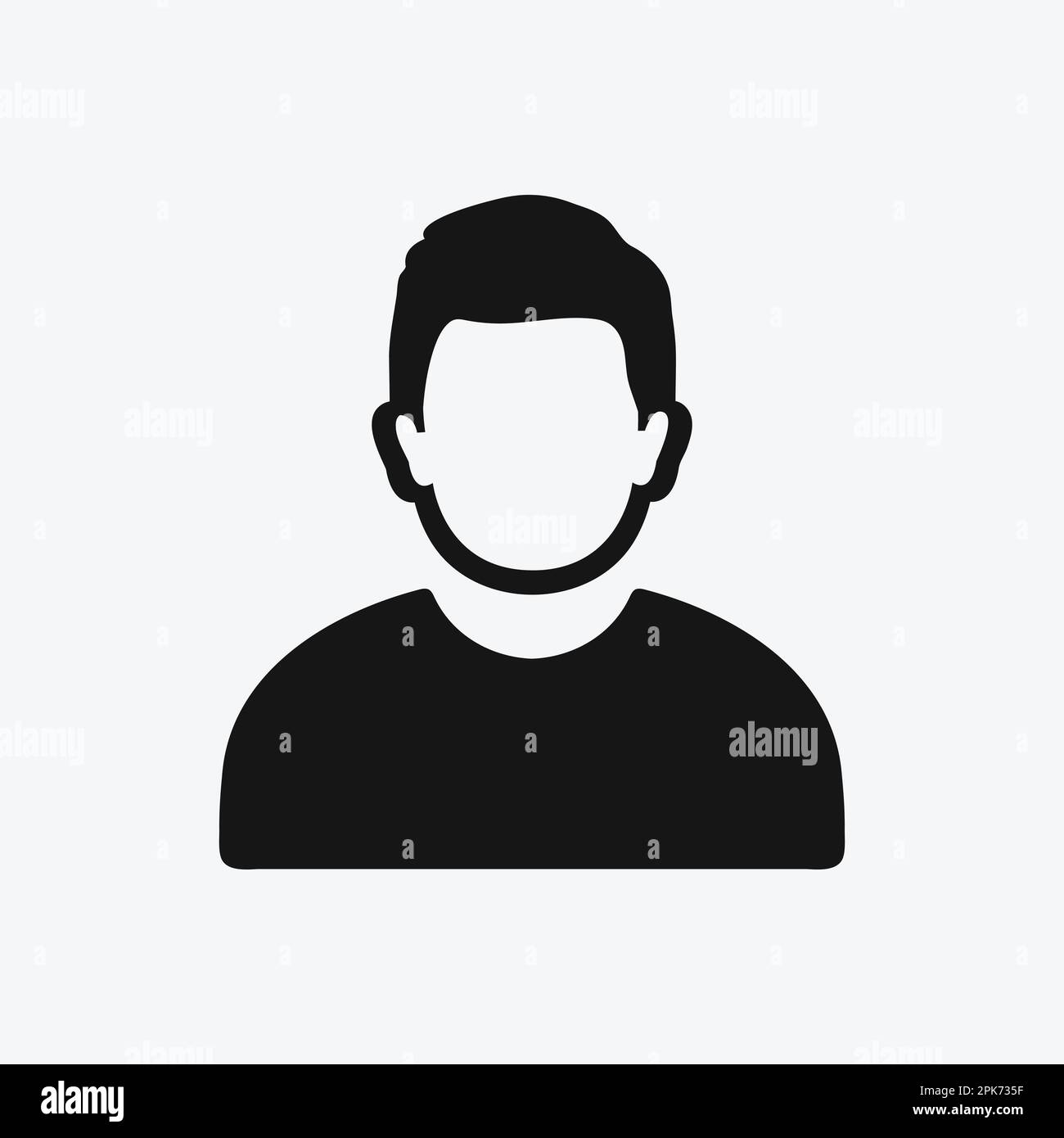 Man, Person Icon. Editable Vector EPS Symbol Illustration Stock Vector ...