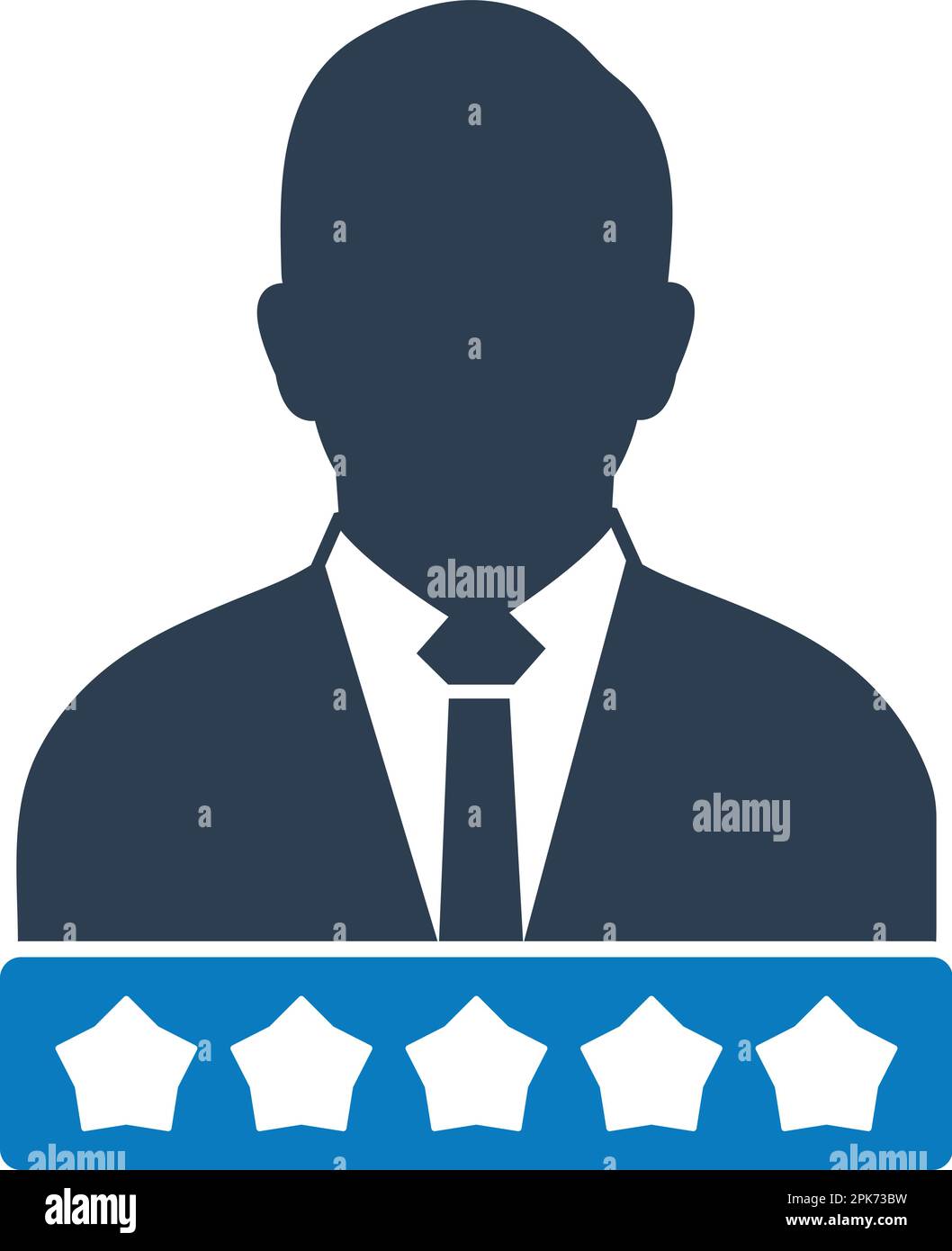 Customer Review Icon. Flat style vector EPS Stock Vector Image & Art ...