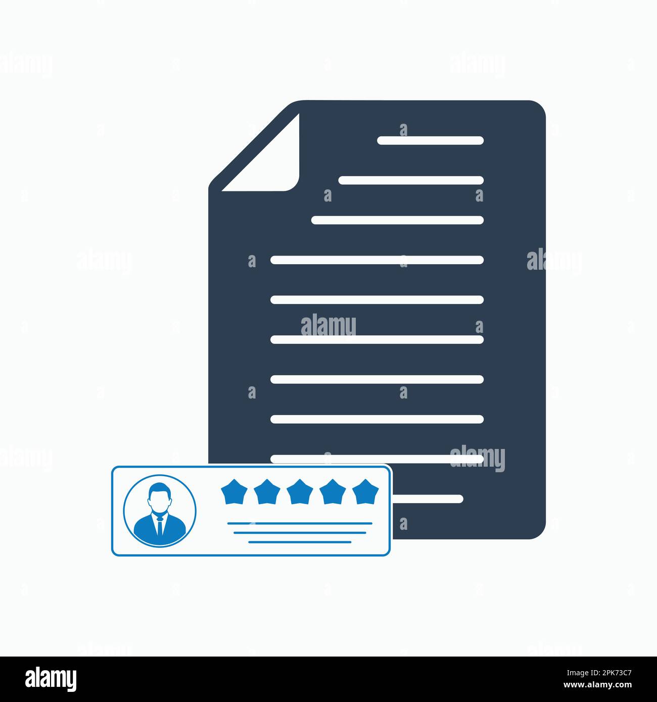 Customer Feedback Icon. Flat style vector EPS Stock Vector Image & Art ...