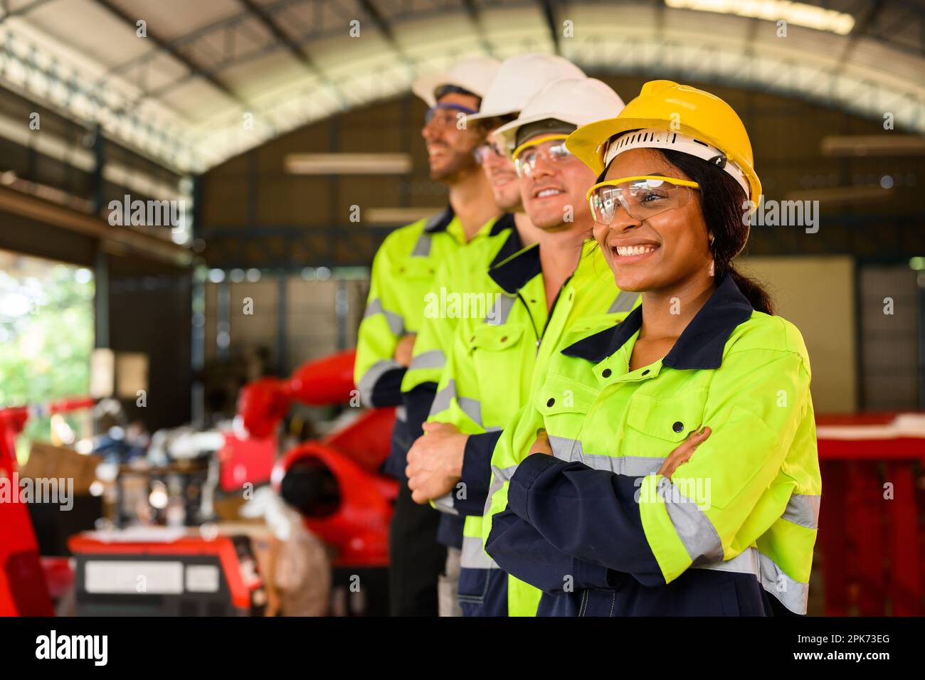 Engineers inspecting control panel hi-res stock photography and images ...