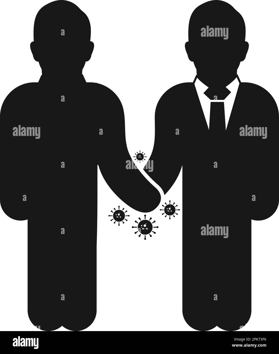 Virus Infection spreading Icon. Editable Vector Symbol Illustration ...