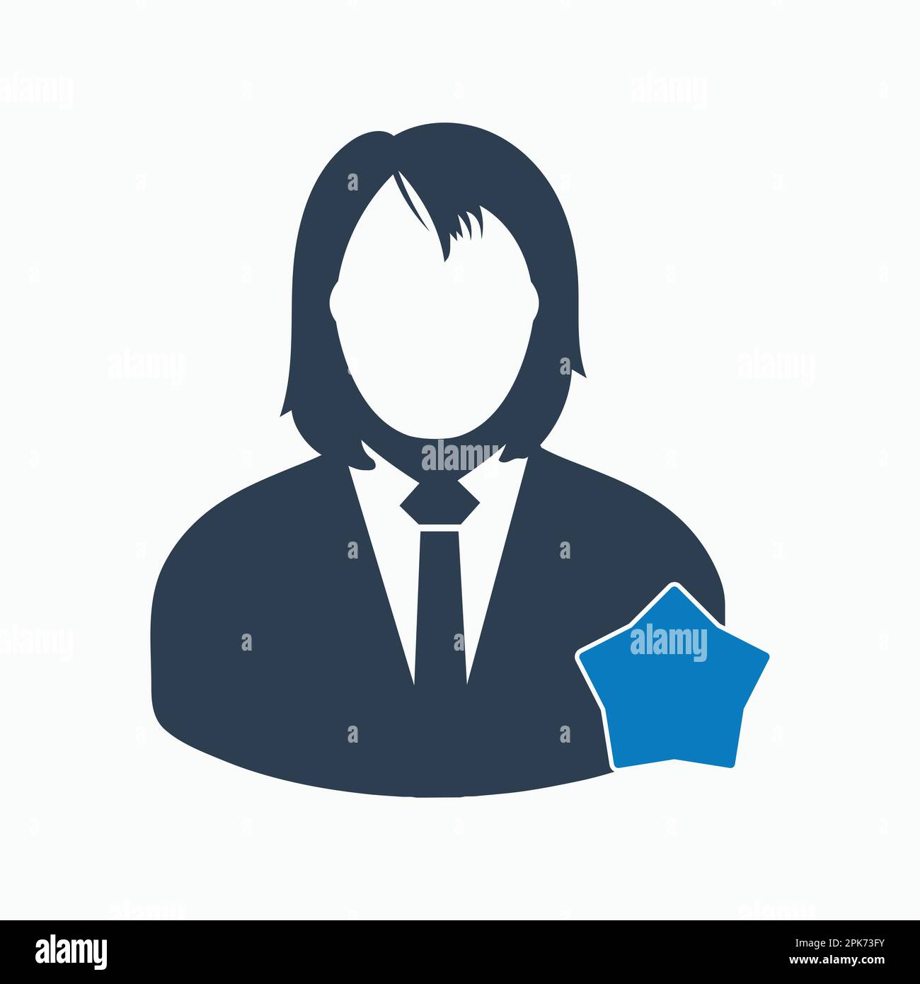 Valued customer icon. Flat style vector EPS Stock Vector Image & Art ...