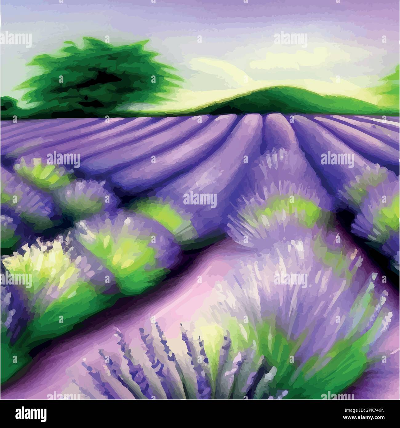 Paris landscapes Stock Vector Images - Alamy