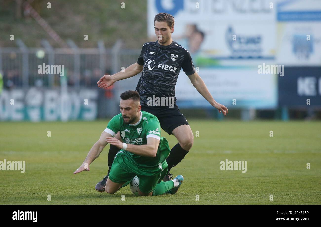 Rodinghausen, Deutschland. 05th Apr, 2023. firo : 05.04.2023 Football ...