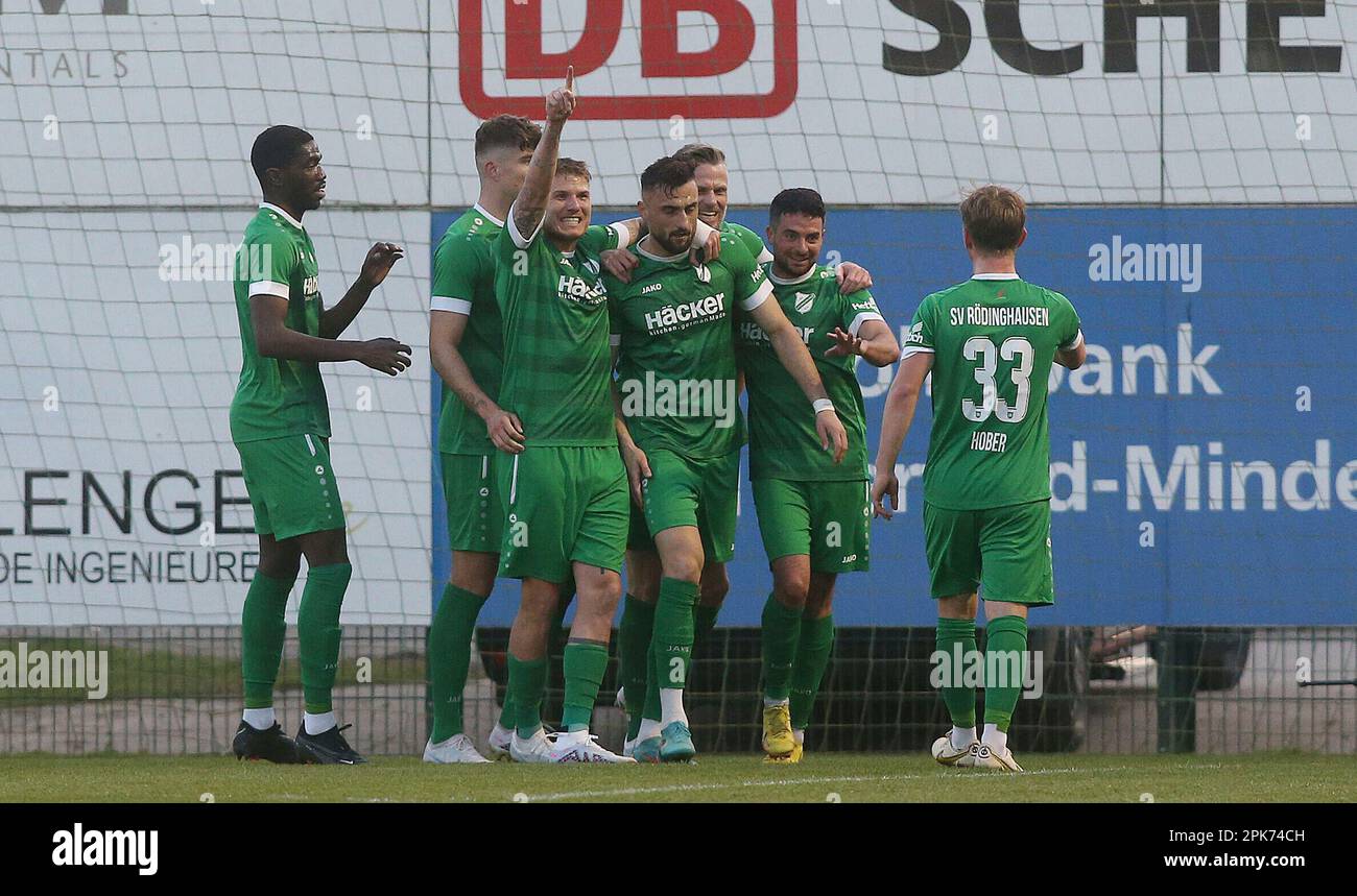 Rodinghausen, Deutschland. 05th Apr, 2023. firo: 05.04.2023 football ...