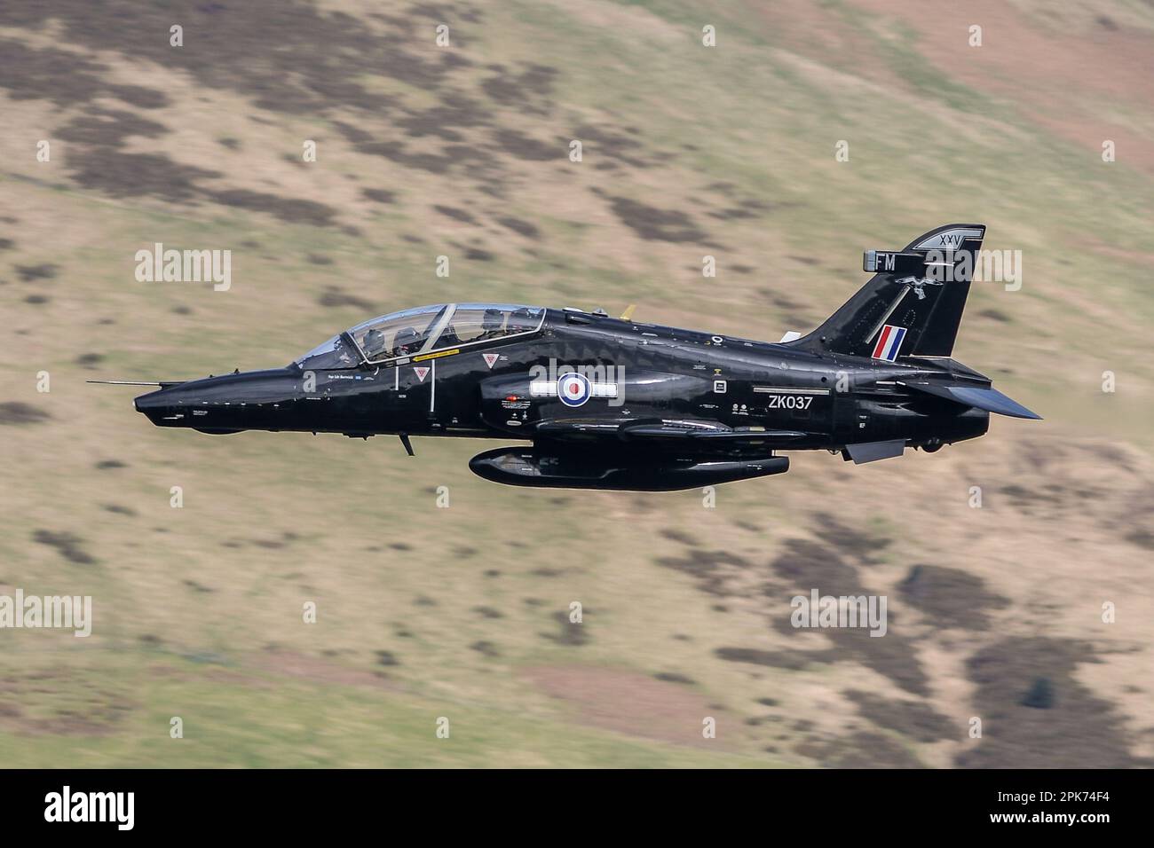 Mach Loop RAF Hawk Stock Photo - Alamy